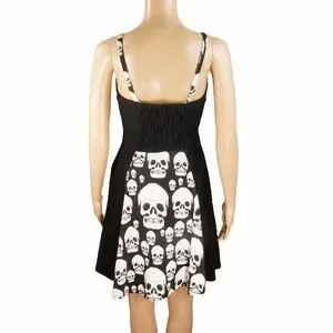 Royal Bones | Dresses | Vintage Y2k Royal Bones Tripp Goth Punk Skull ...